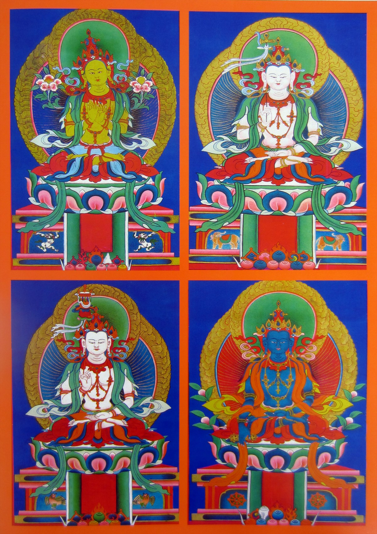 The Four Principal Enlightened Ones | Nine Ways
